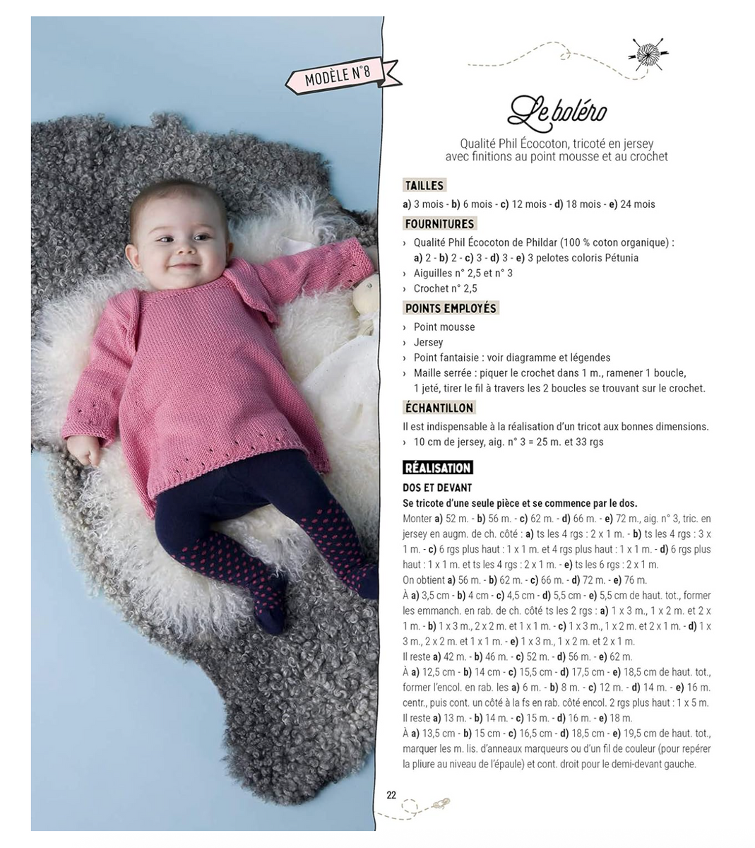 Livre Layette simple et chic – Tricolaine St-Jean-sur-le-Richelieu